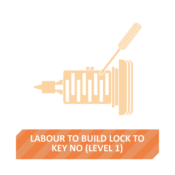 3D Group | [LL1] Labour to Build Lock to Key No (Level 1) - Lock Building