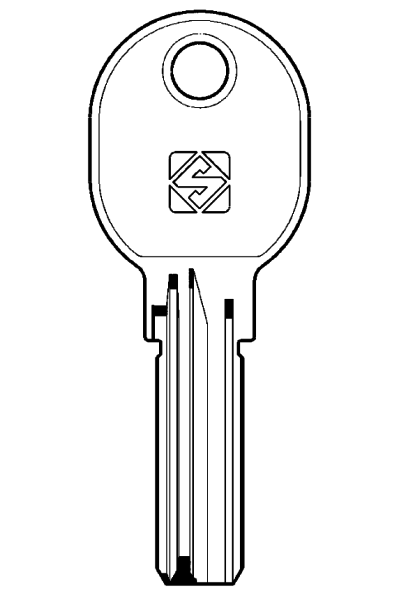 3D Group | [OTHN17S] Silca IE15 Key Blank - Non-Transponder Key Blanks