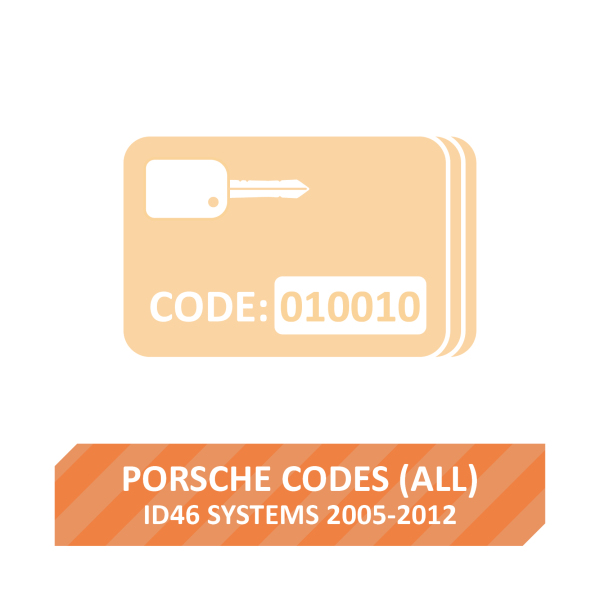 3D Group | [POC3] Porsche Codes (ALL CODES) ID46 systems 2005-2012 ...