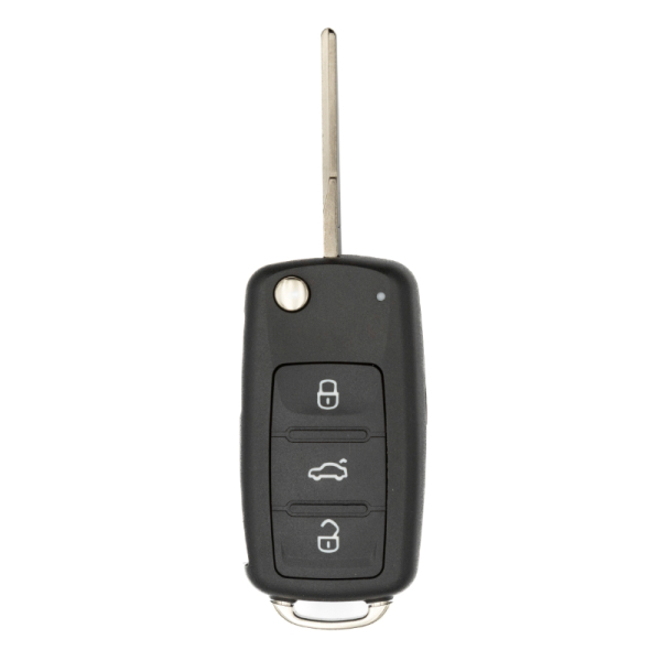 3D Group | [VGR39c] Aftermarket Volkswagen 3 Button Flip Remote - Flip