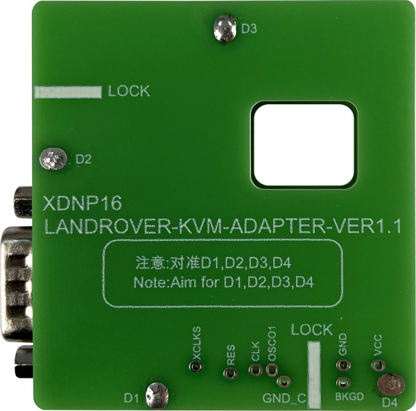 3D Group | [XHP76] Xhorse XDNP16 Solder-free Adapters for Landrover ...